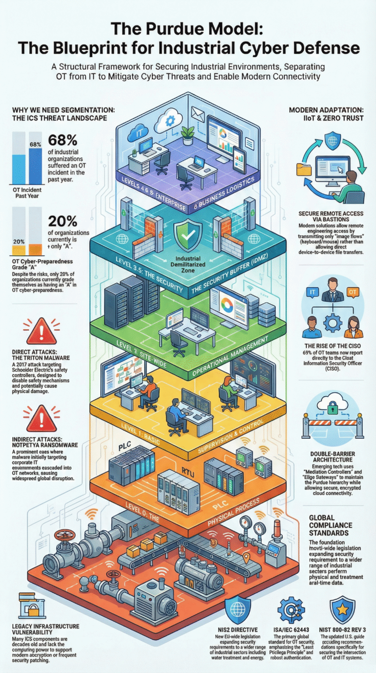 Purdue Model Security Monitoring Shields Your Industrial Network
